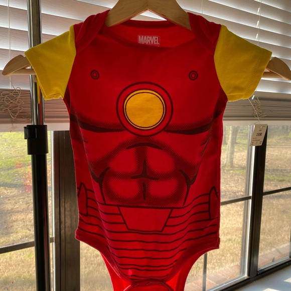 Marvel | One Pieces | Nwt Marvel Ironman Onesie 8 Months | Poshmark